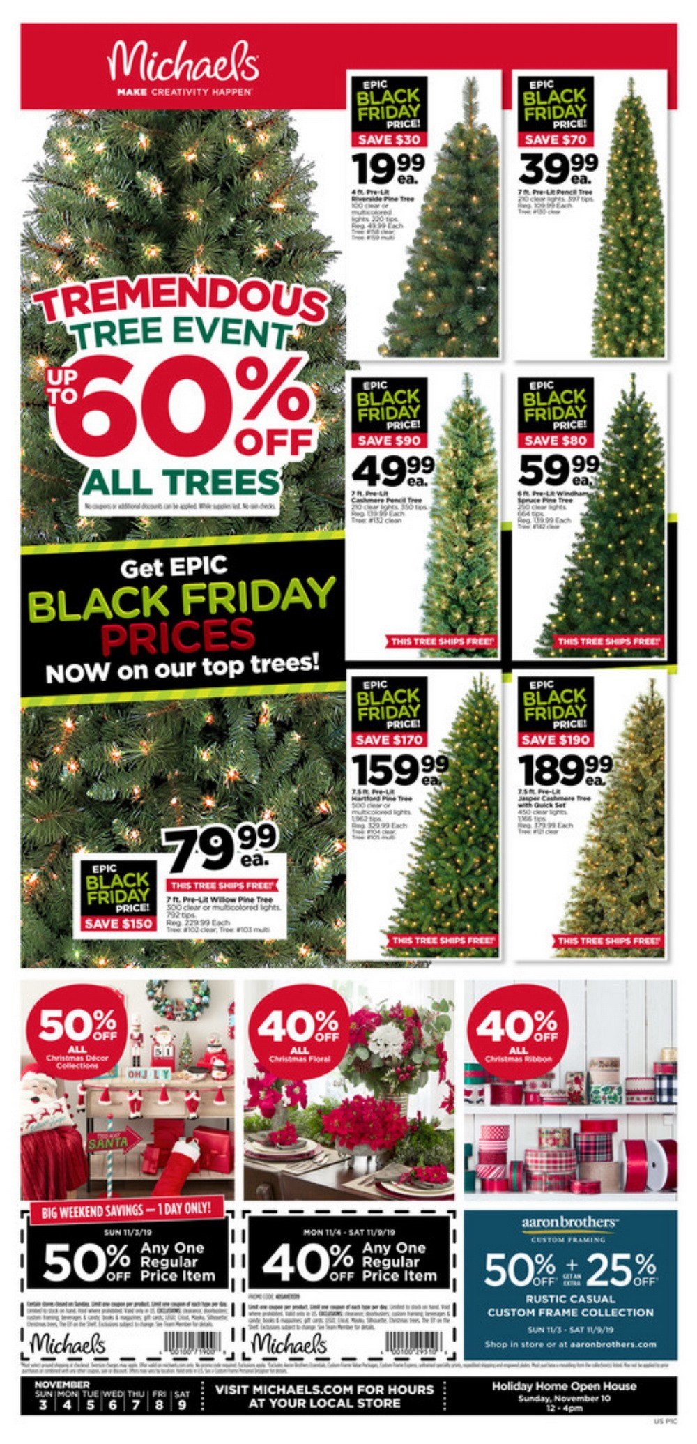 Michaels Weekly Ad Nov 3 – Nov 9, 2019