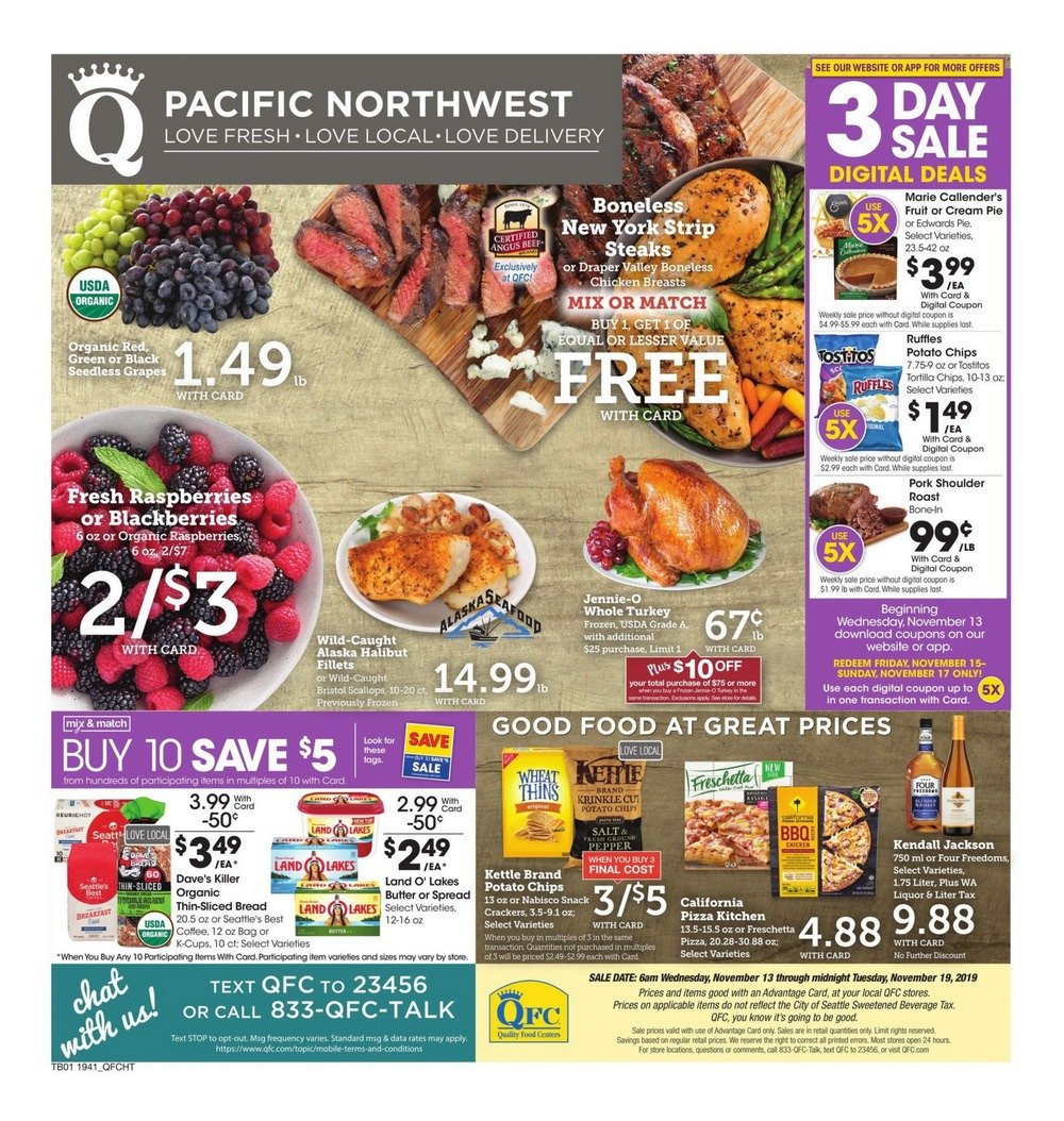 QFC Weekly Ad Nov 13 – Nov 19, 2019