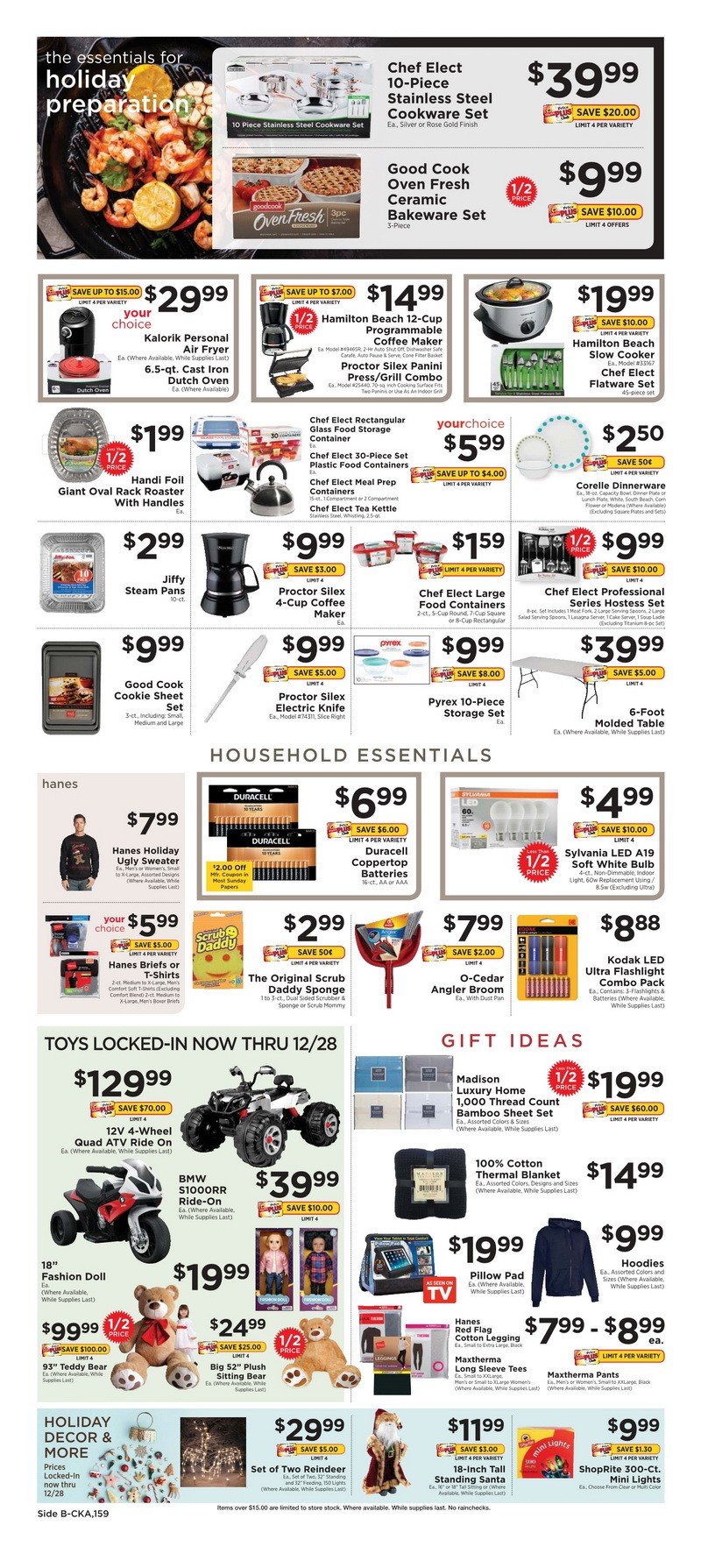 ShopRite Weekly Ad Nov 03 – Nov 09, 2019