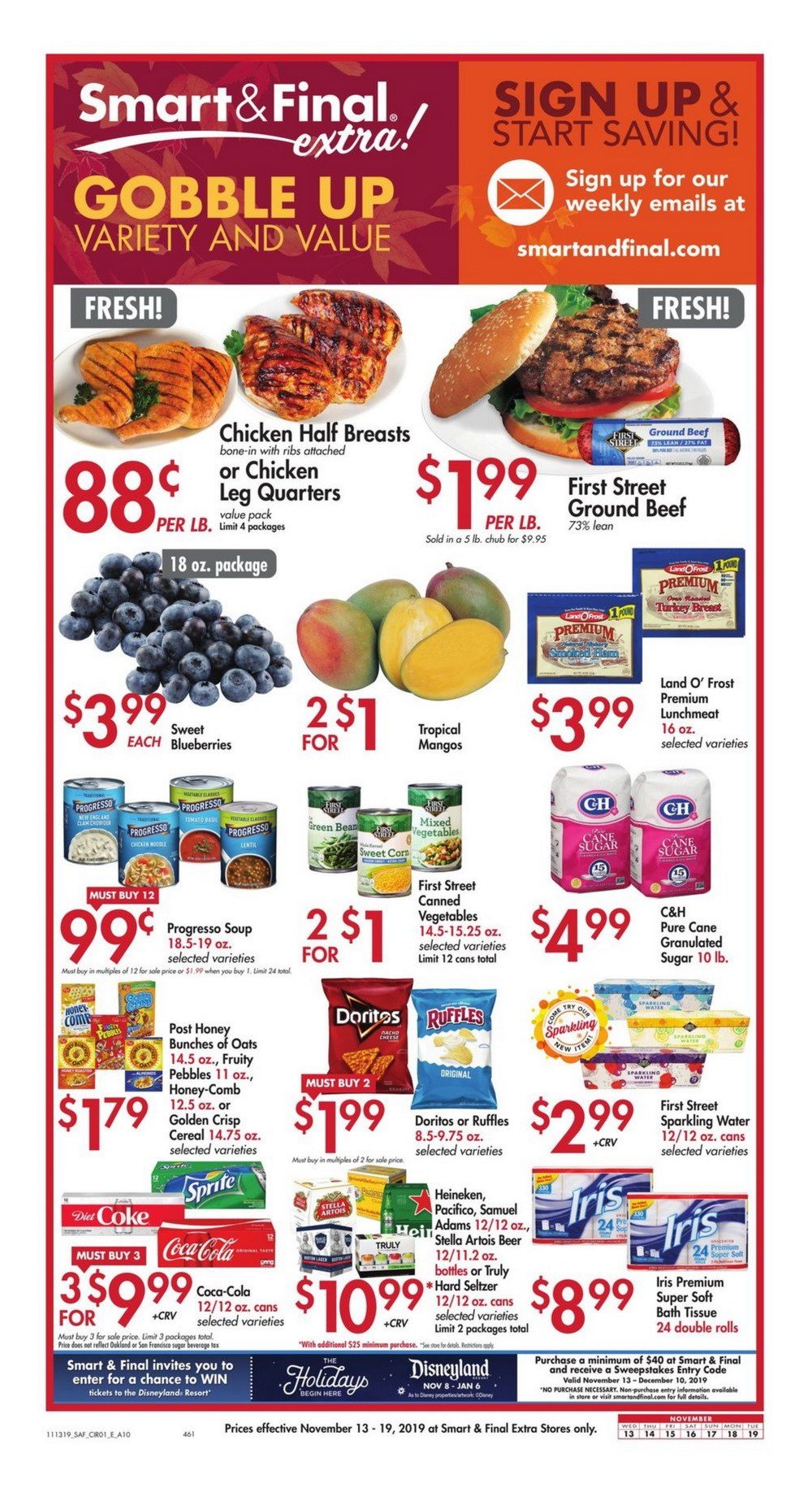 Smart & Final Weekly Ad Nov 13 – Nov 19, 2019