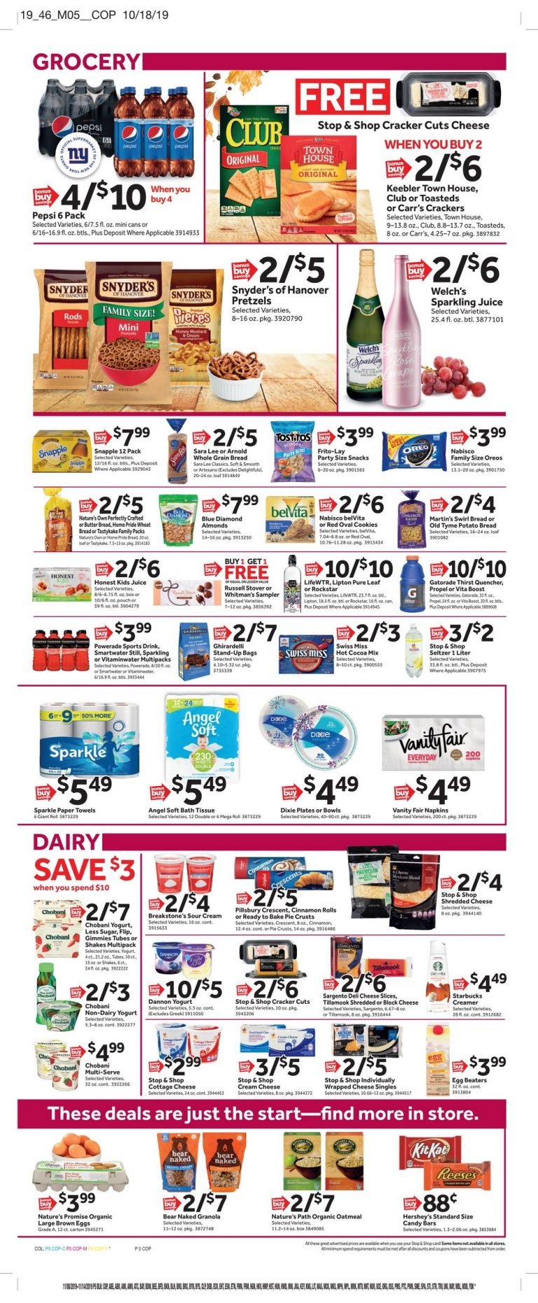 Stop & Shop Weekly Circular Nov 08 – Nov 14, 2019