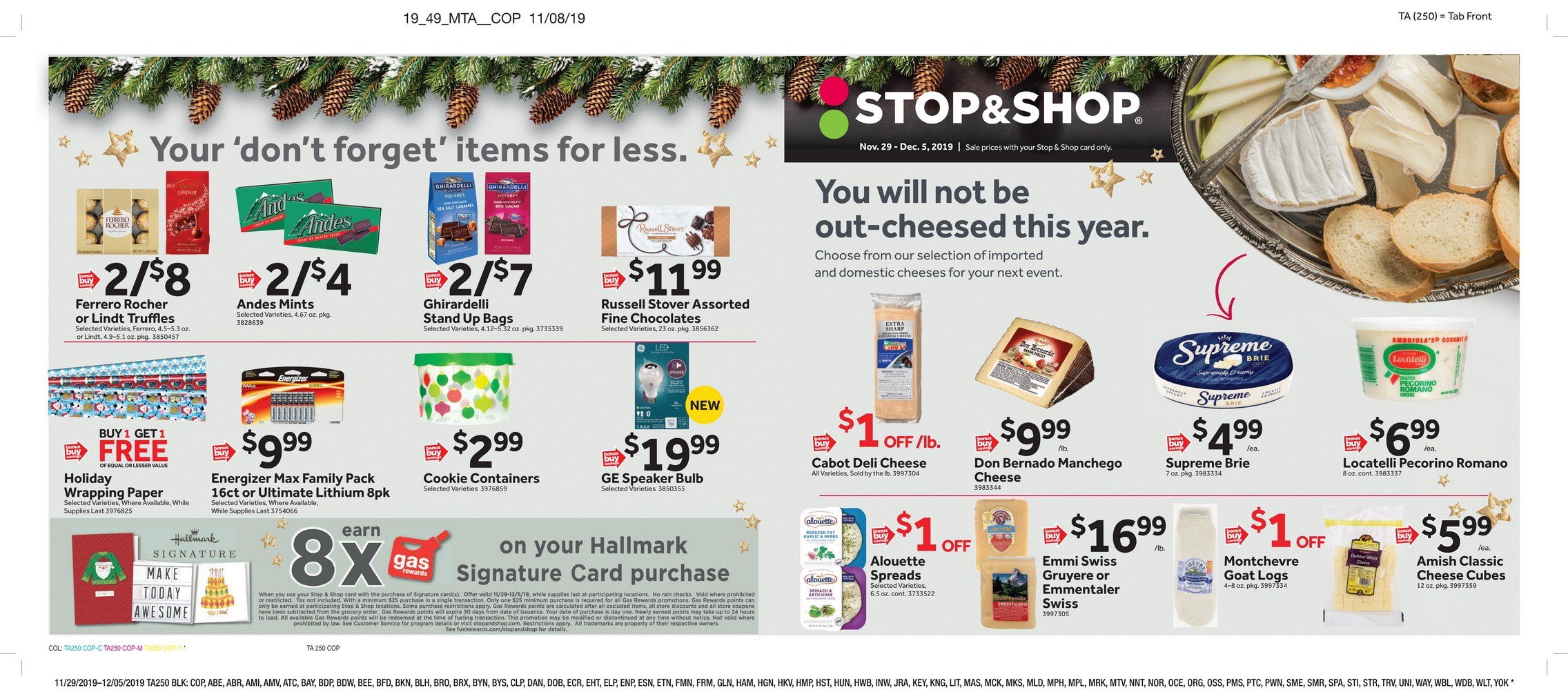 Stop & Shop Weekly Circular Nov 29 – Dec 05, 2019