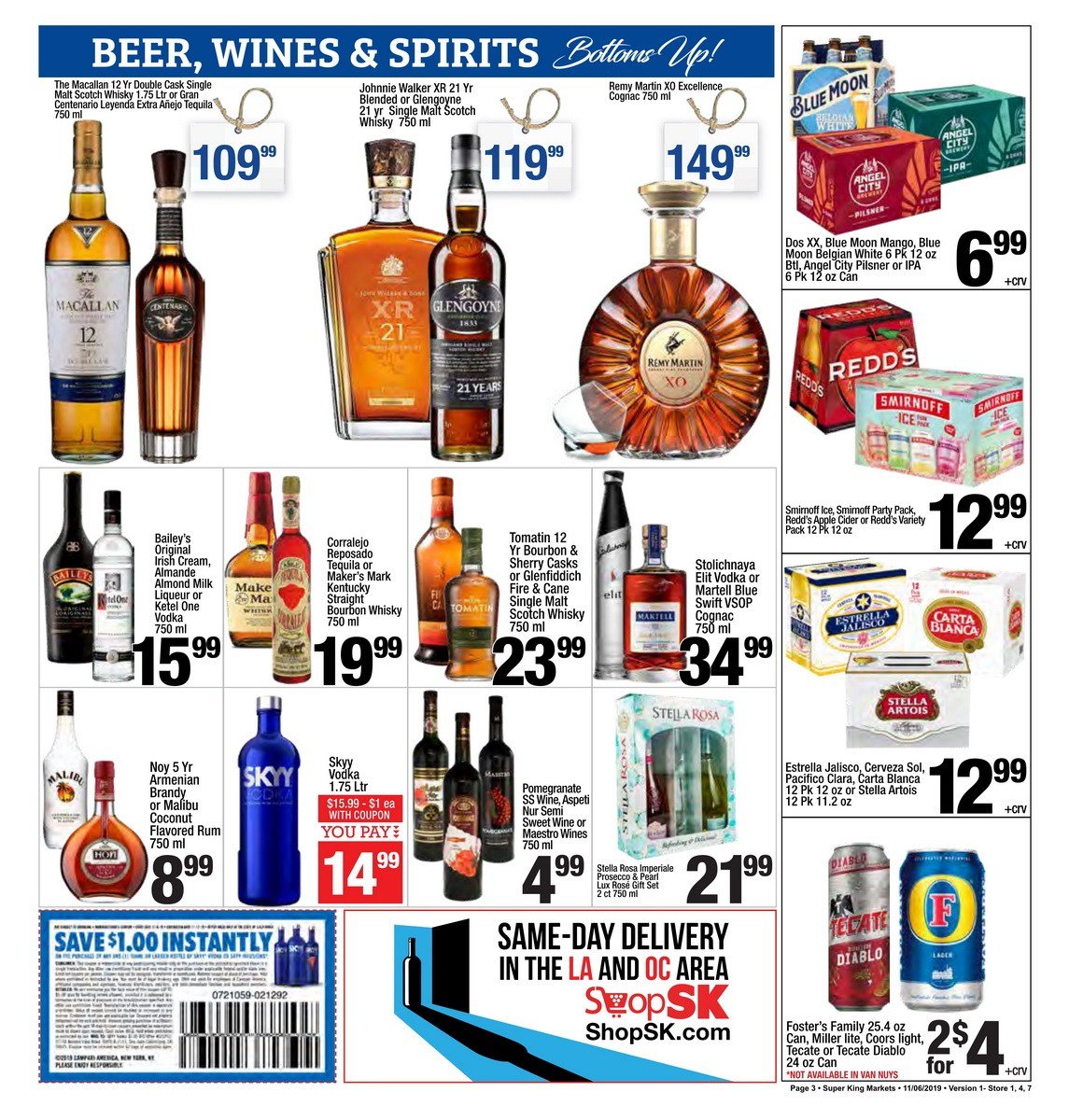 Super King Weekly Ad Nov 06 – Nov 12, 2019