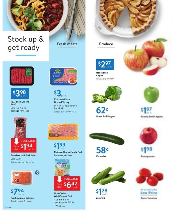 Walmart Weekly Ad Nov 01 – Nov 16, 2019