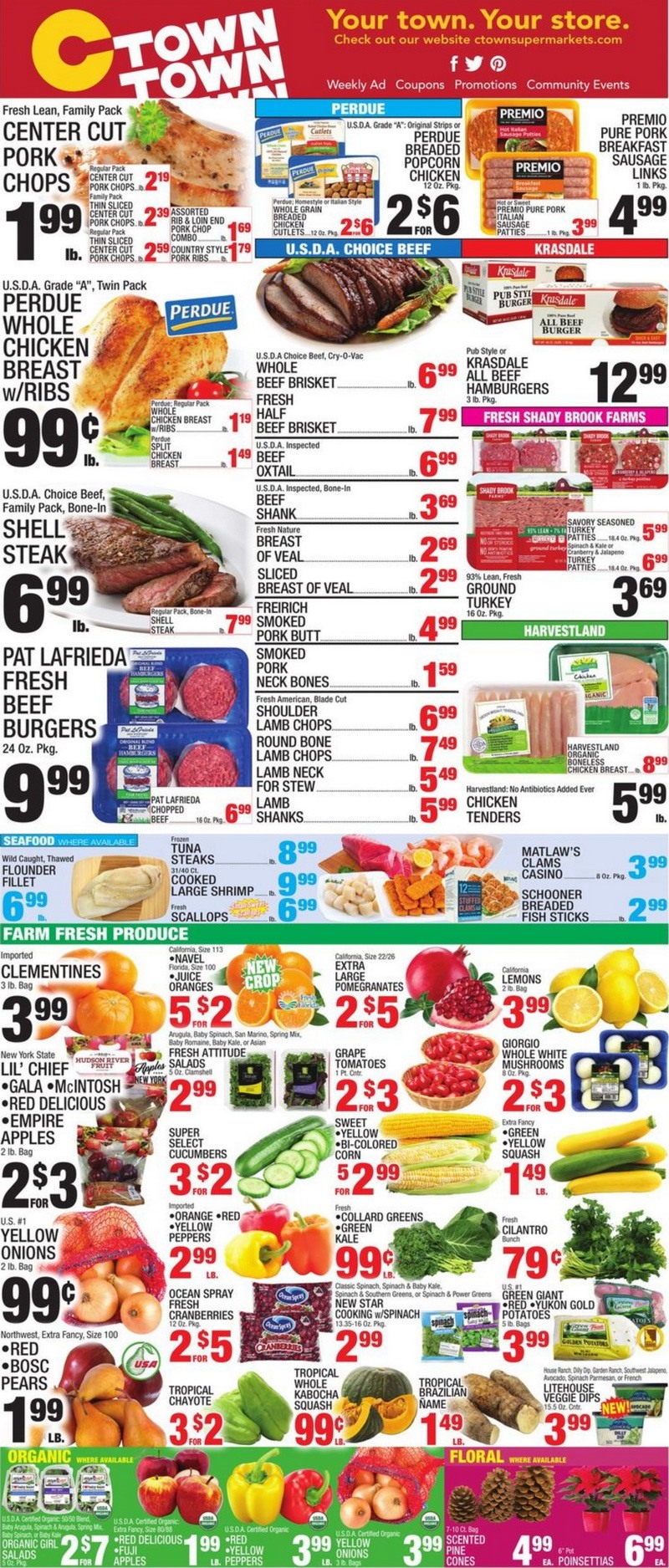 C-Town Weekly Ad Nov 8 – Nov 14, 2019