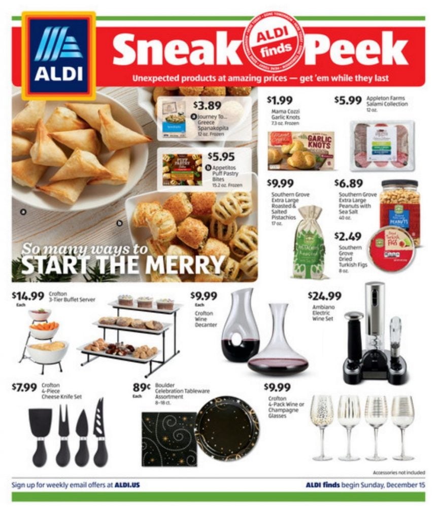Aldi Weekly Ad Dec 15 – Dec 21, 2019