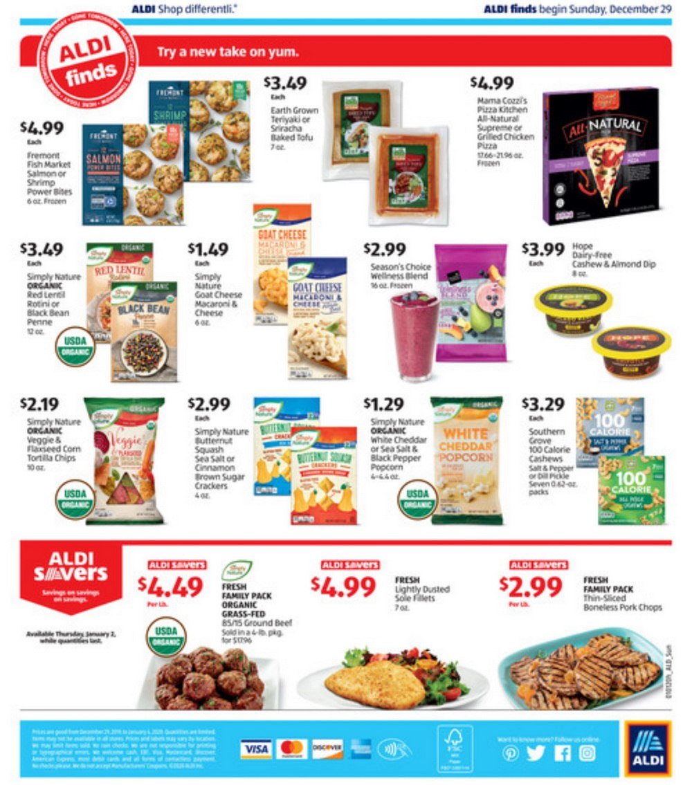 ALDI Weekly Ad Dec 29 – Jan 04, 2020