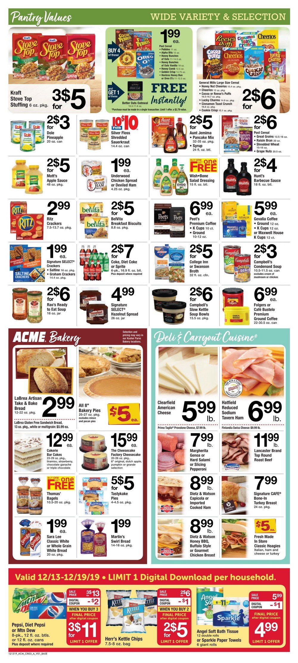 Acme Weekly Ad Dec 13 – Dec 19, 2019