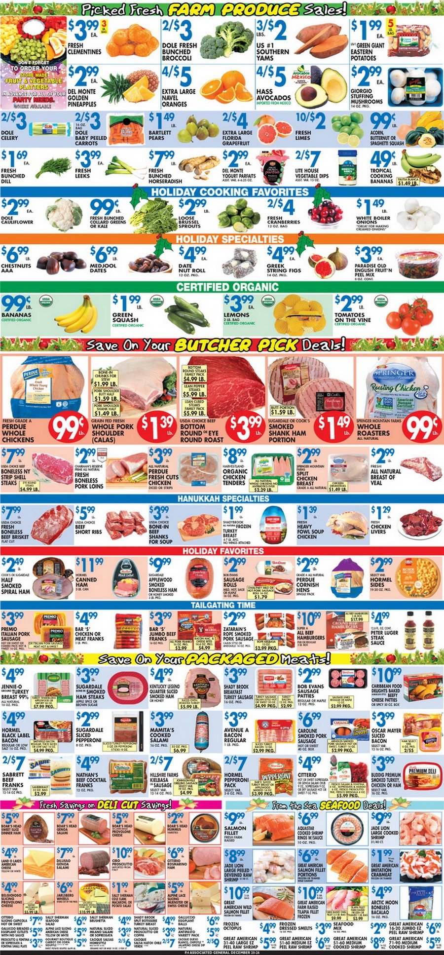 Associated Supermarkets Weekly Ad Dec 20 – Dec 26, 2019