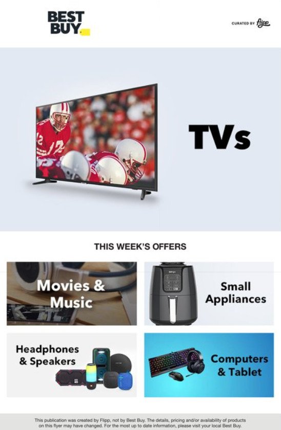 Best Buy Weekly Ad Dec 30 – Jan 06, 2020