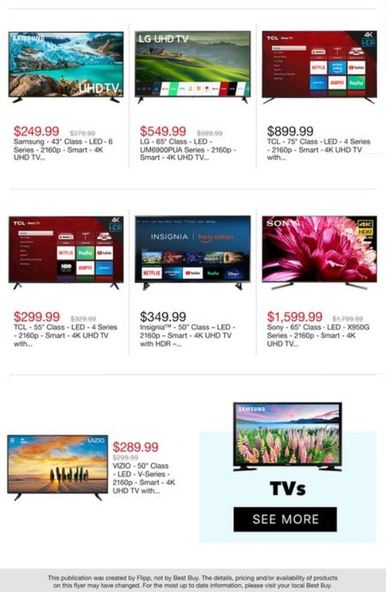 Best Buy Weekly Ad Dec 30 – Jan 06, 2020