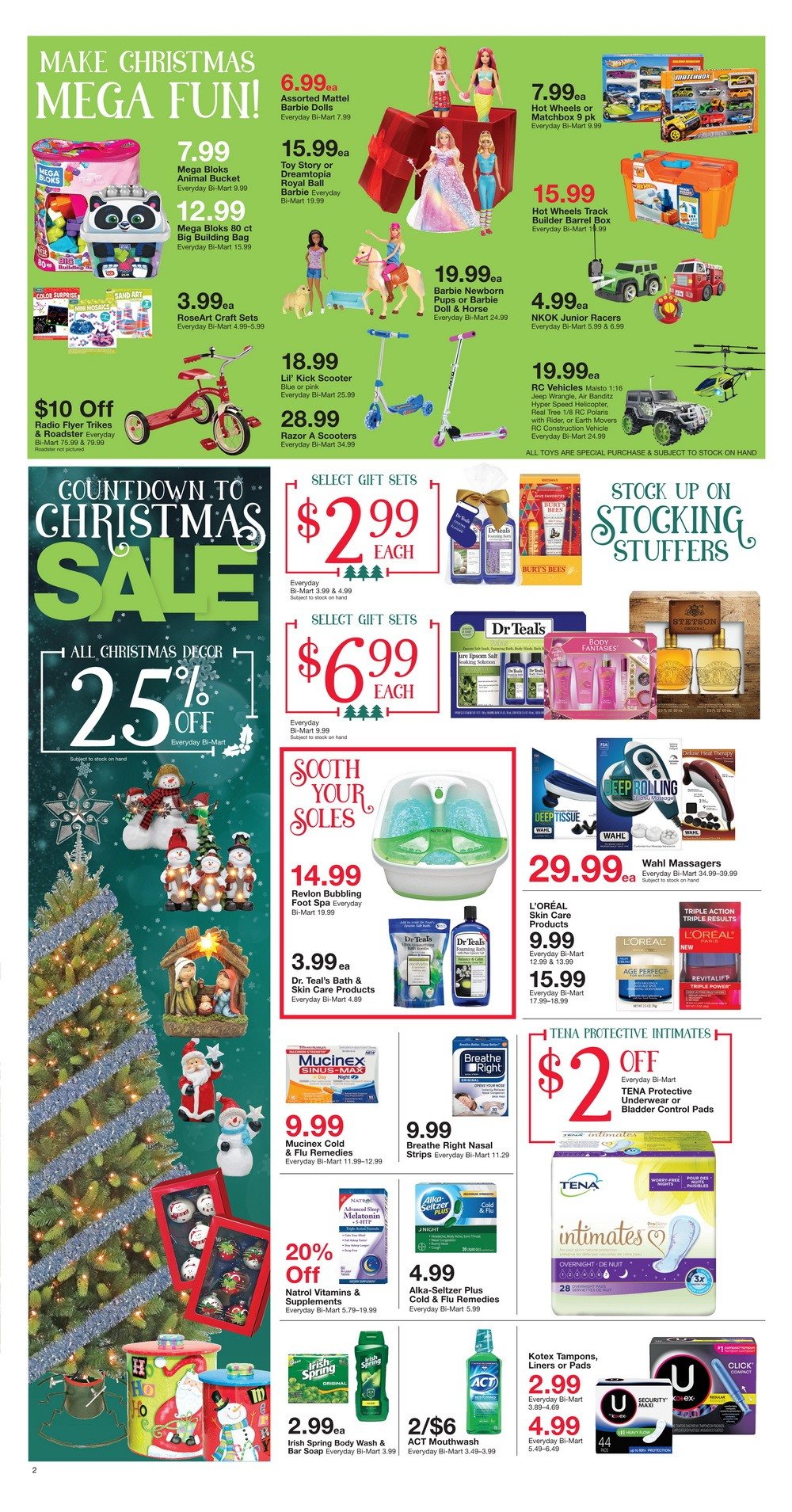 Bi-Mart Weekly Ad Dec 08 – Dec 14, 2019