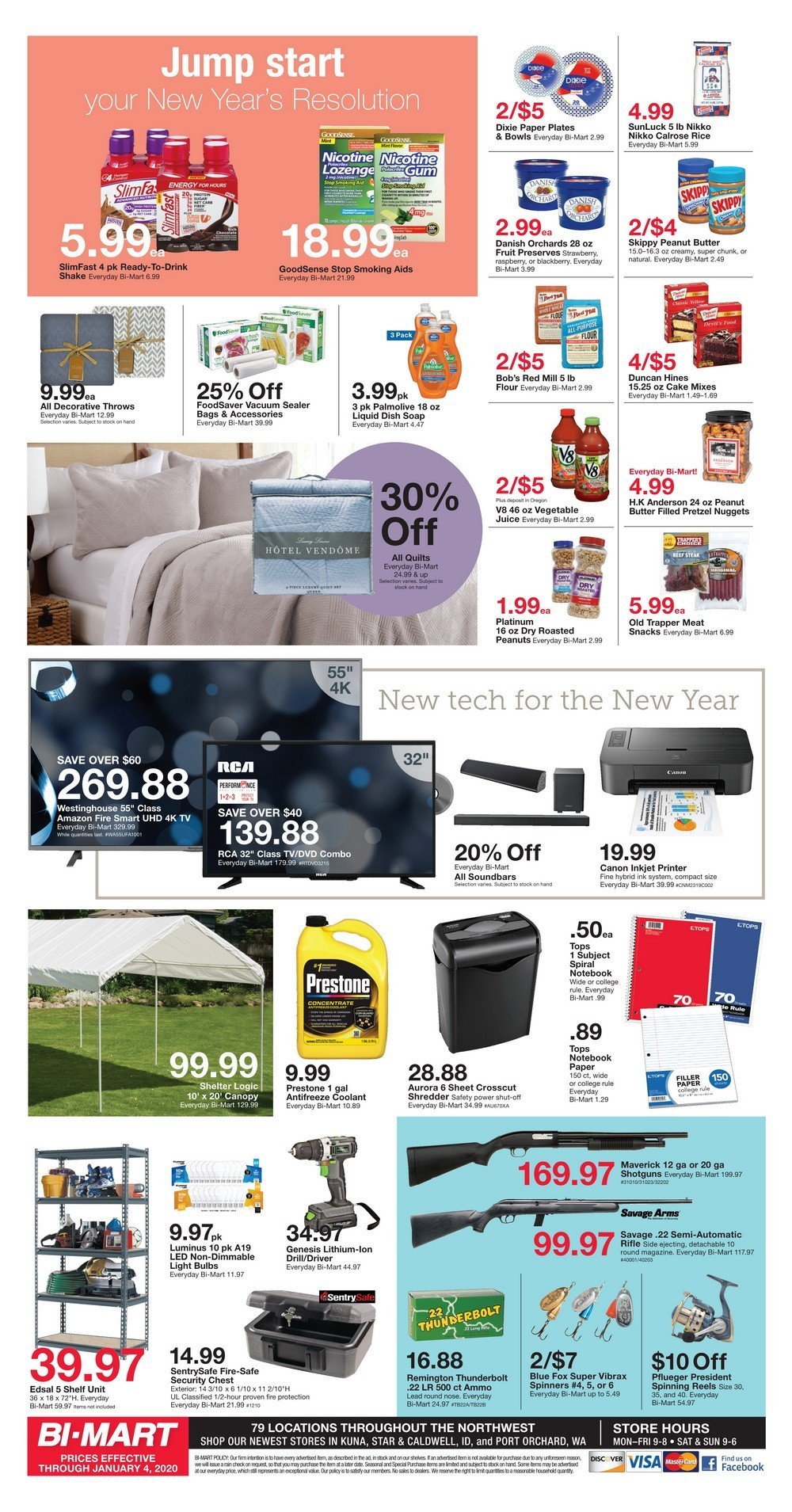Bi Mart Weekly Ad Dec 29 – Jan 04, 2020 Bi Mart Weekly Ad Dec 29 – Jan 04, 2020