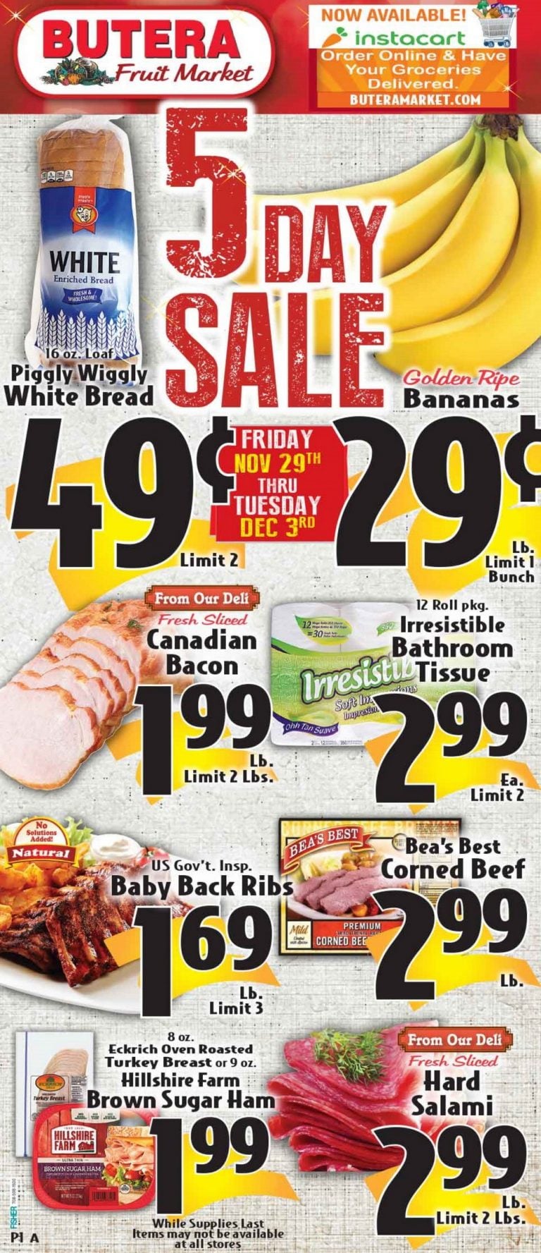 Butera Weekly Ad Nov 29 – Dec 03, 2019
