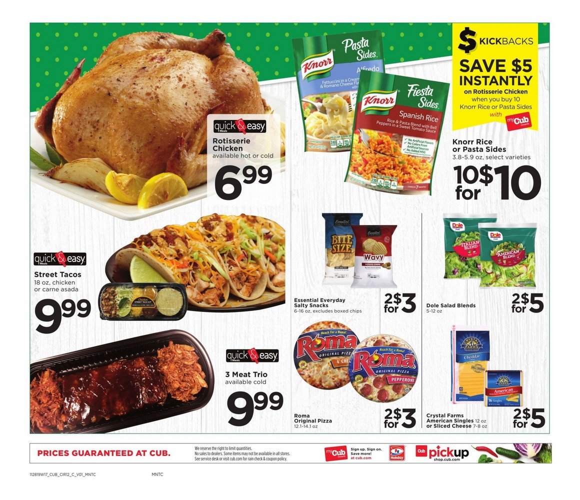 Cub Foods Weekly Ad Nov 29 – Dec 04, 2019