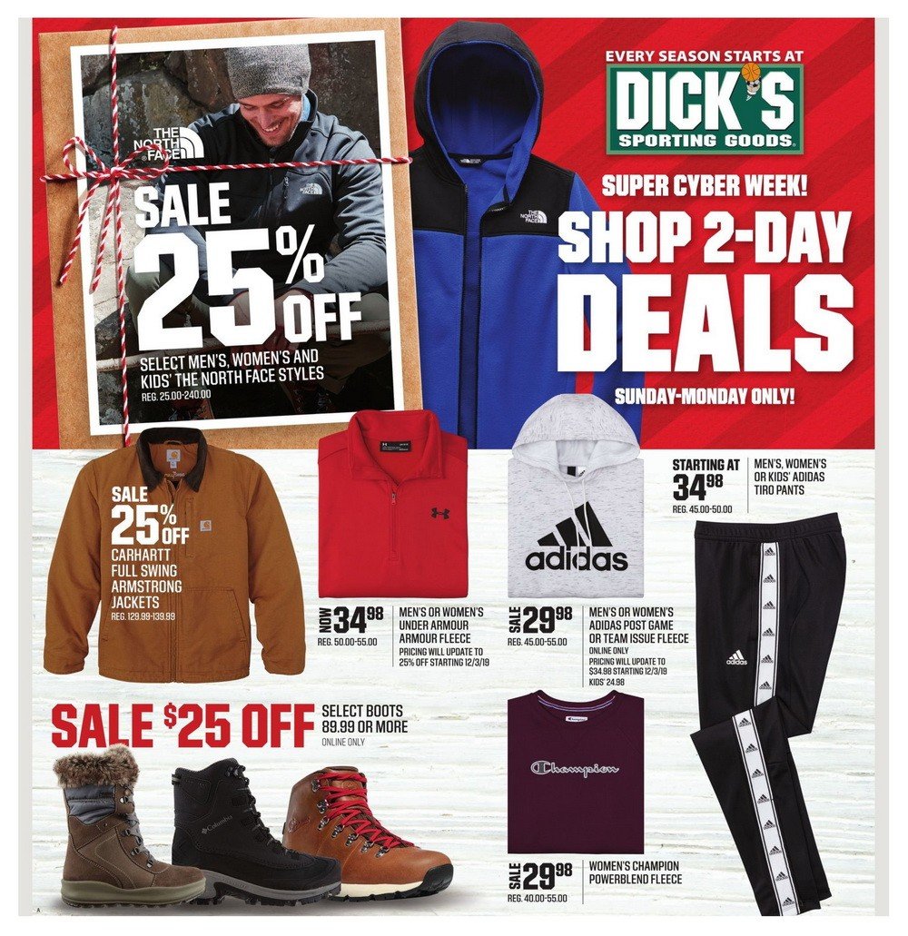 Dick's Sporting Goods Weekly Ad Dec 01 – Dec 07, 2019