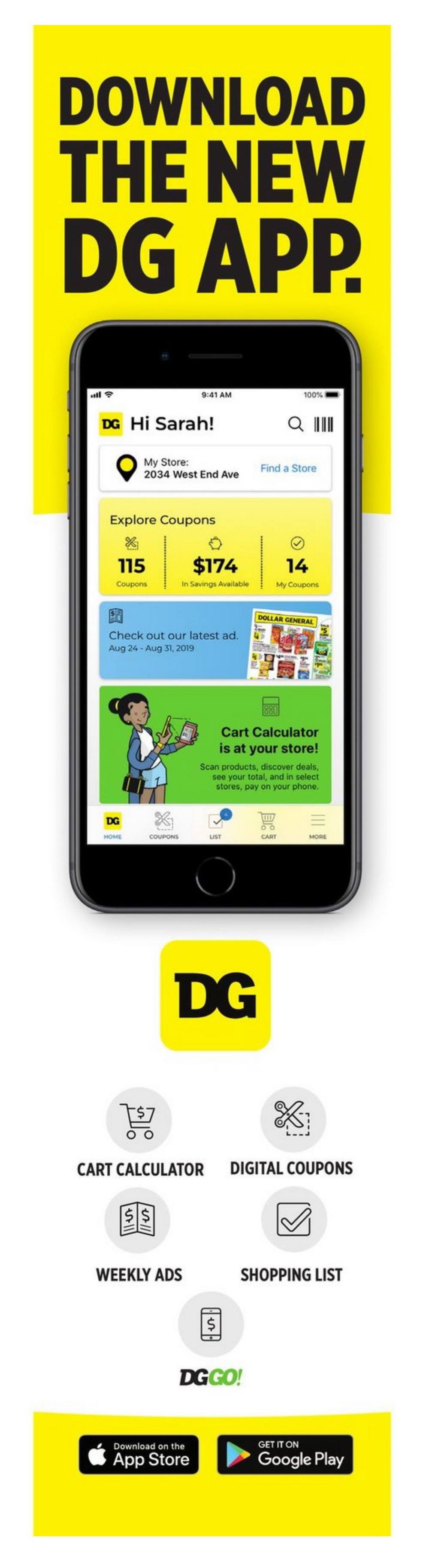 Dollar General Weekly Ad Dec 15 – Dec 21, 2019