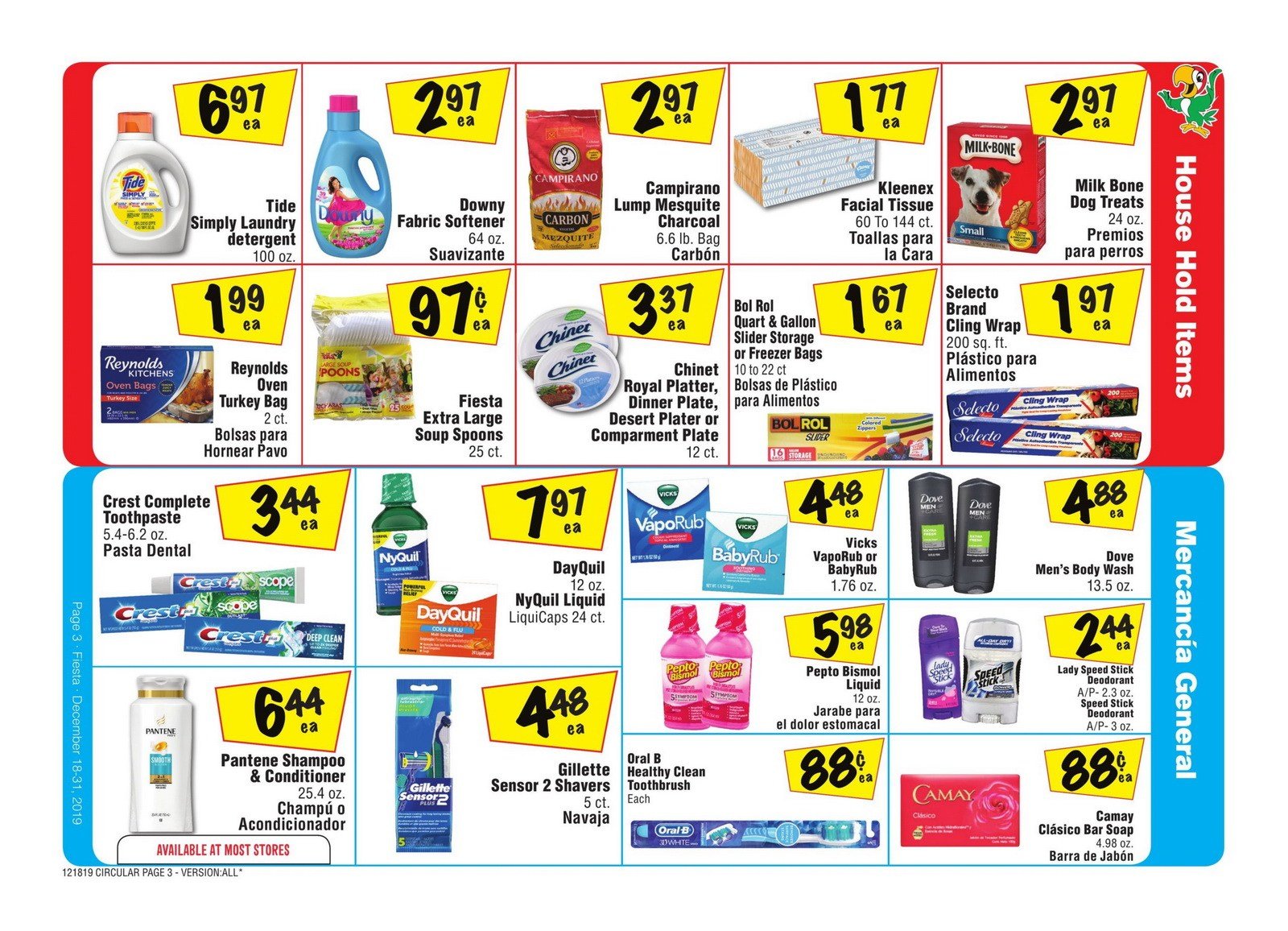 Fiesta Mart Weekly Ad Dec 18 – Dec 31, 2019