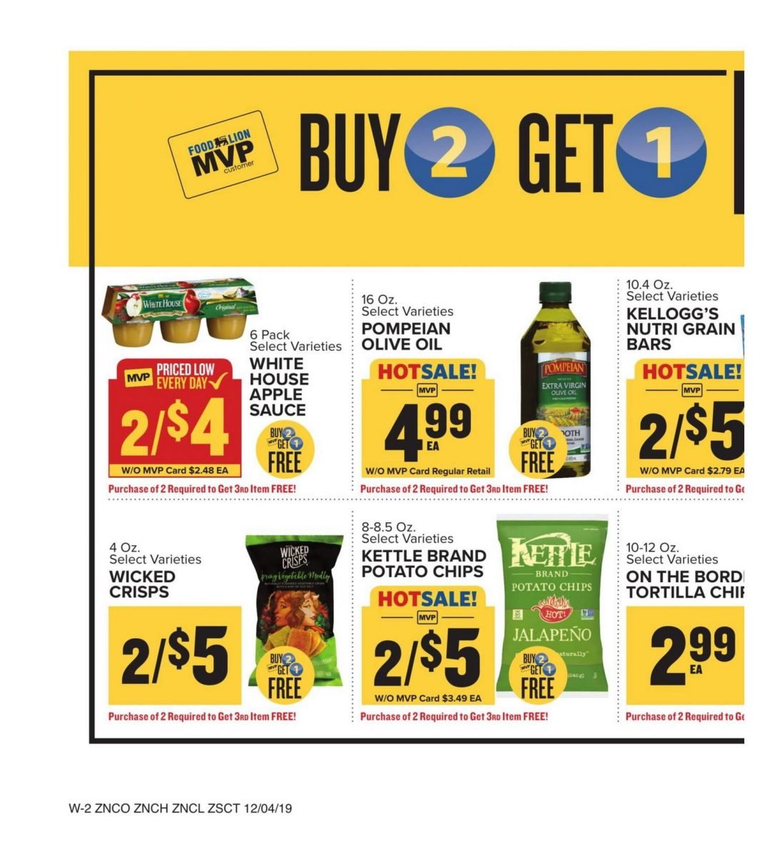 Food Lion Weekly Ad Dec 04 – Dec 10, 2019