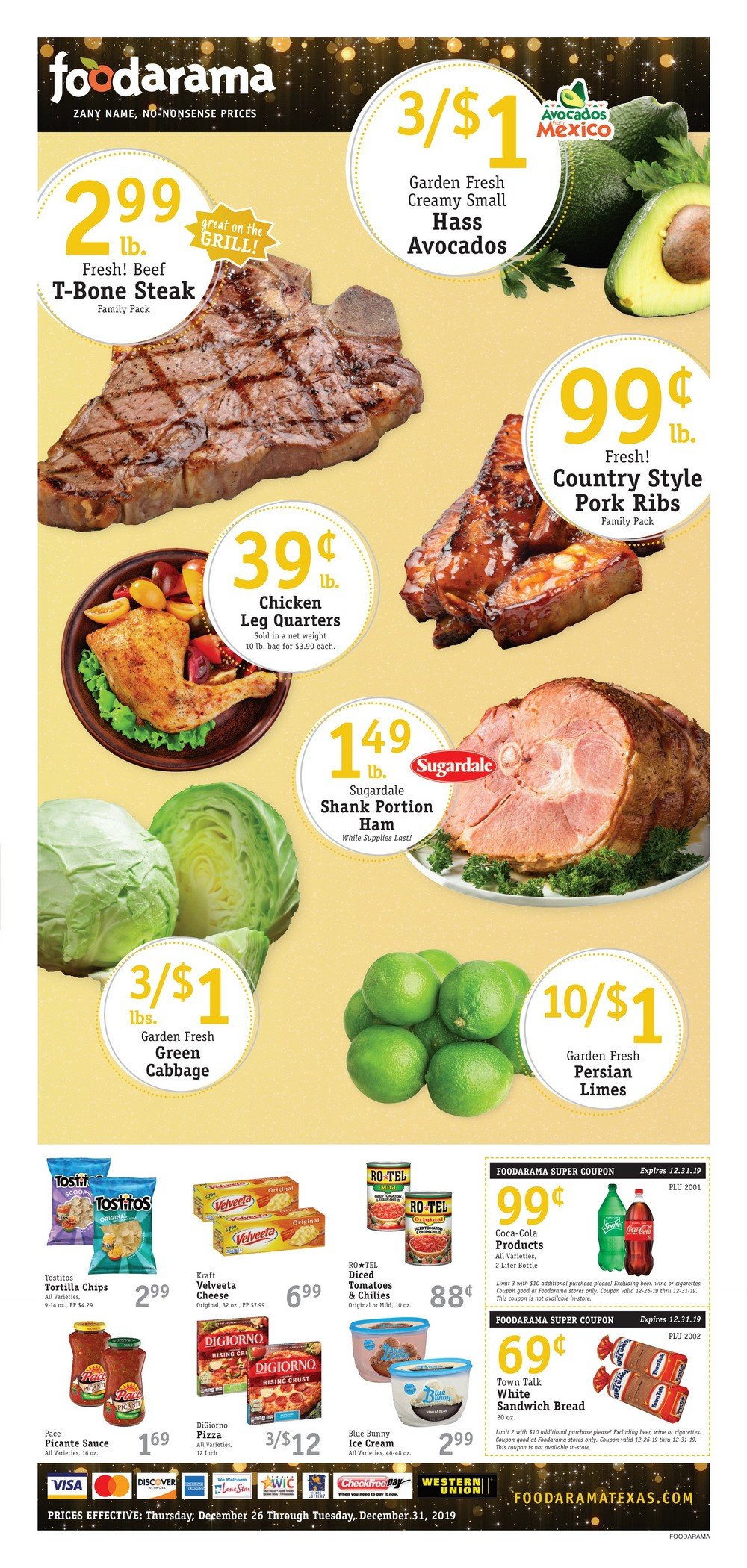 Foodarama Weekly Ad Dec 26 – Dec 31, 2019