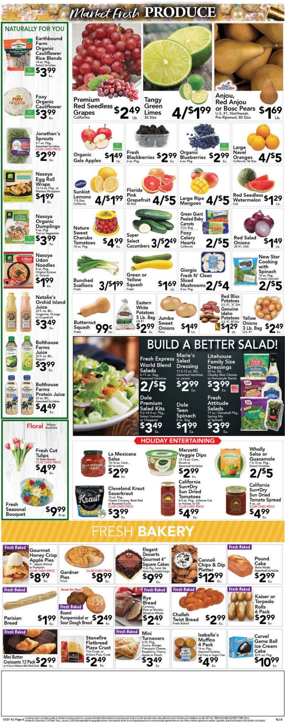 Foodtown Weekly Ad Dec 27 – Jan 2, 2020
