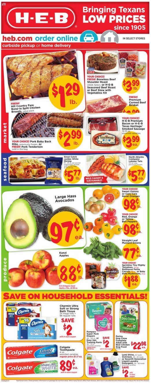 HEB Weekly Ad Dec 26 – Dec 31, 2019