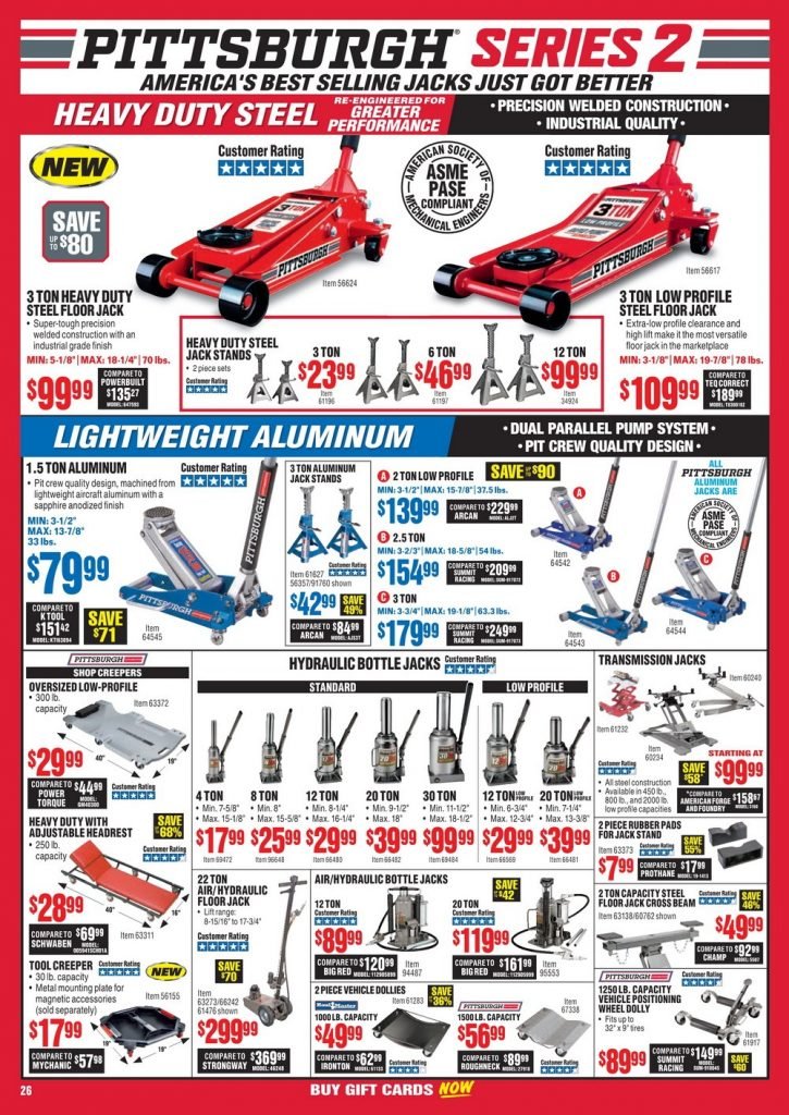 Harbor Freight Monthly Ad December, 2019