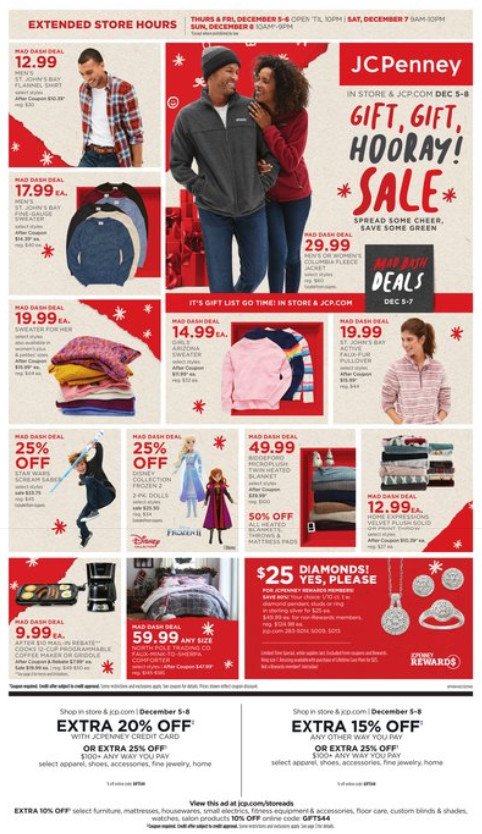 JCPenney Special Ad Sale Dec 05 – Dec 08, 2019