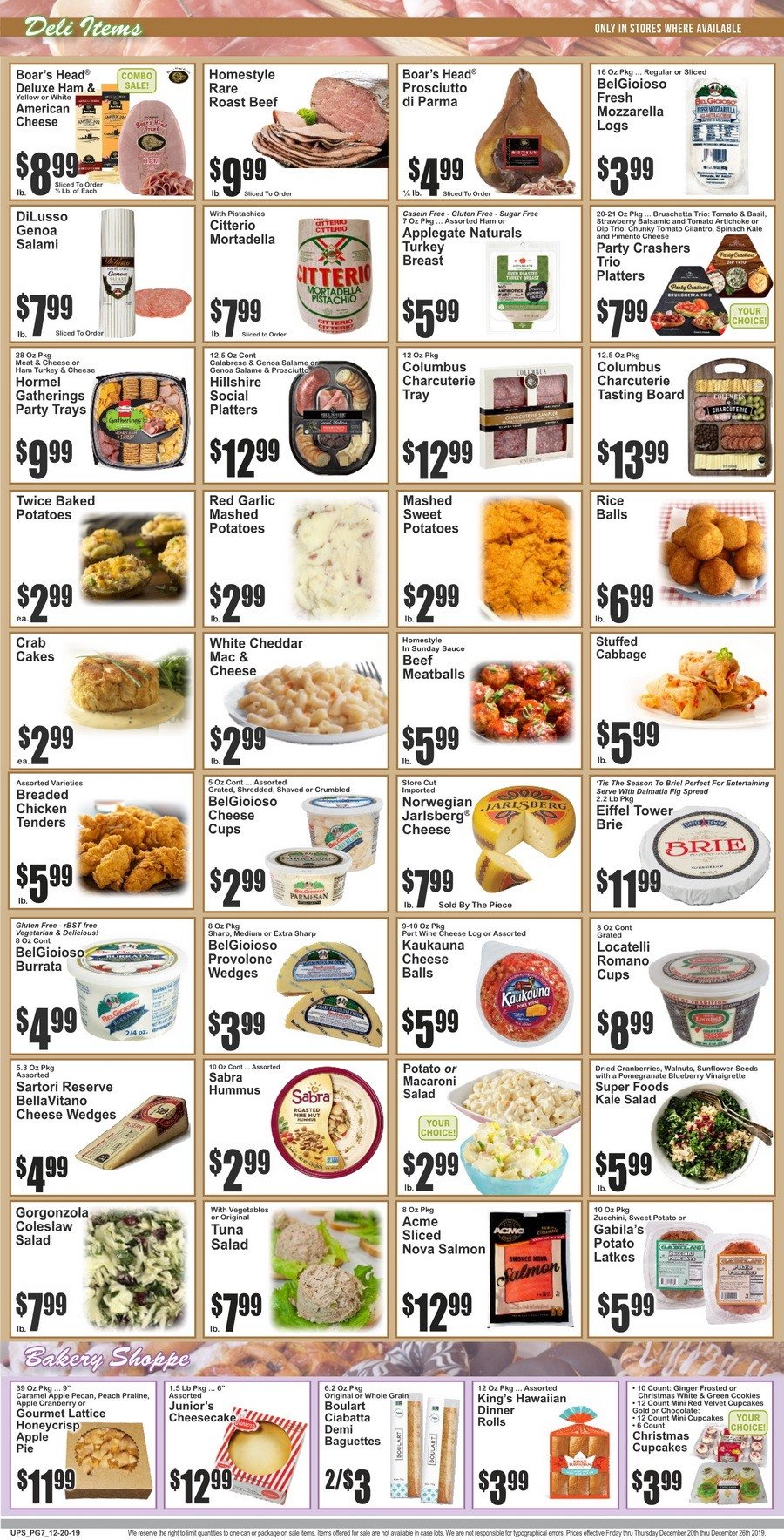 Key Food Weekly Ad Dec 20 – Dec 26, 2019