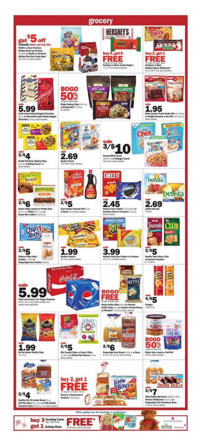 Meijer Weekly Ad Dec 15 – Dec 21, 2019