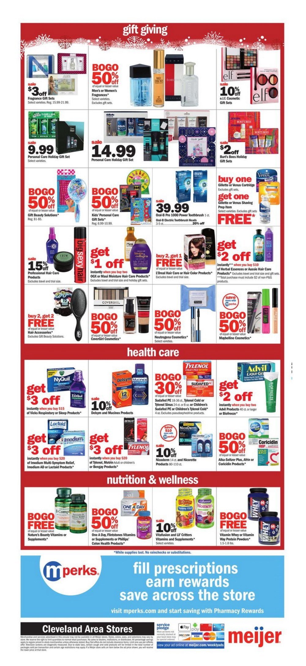 Meijer Weekly Ad Dec 15 – Dec 21, 2019