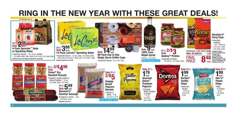 Menards Save Big Money Ad Dec 22 – Jan 04, 2020