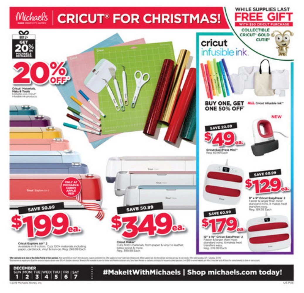 Michaels Weekly Ad Dec 01 – Dec 07, 2019