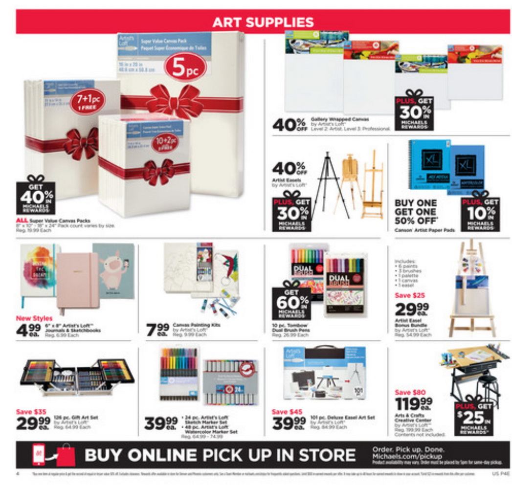 Michaels Weekly Ad Dec 01 – Dec 07, 2019