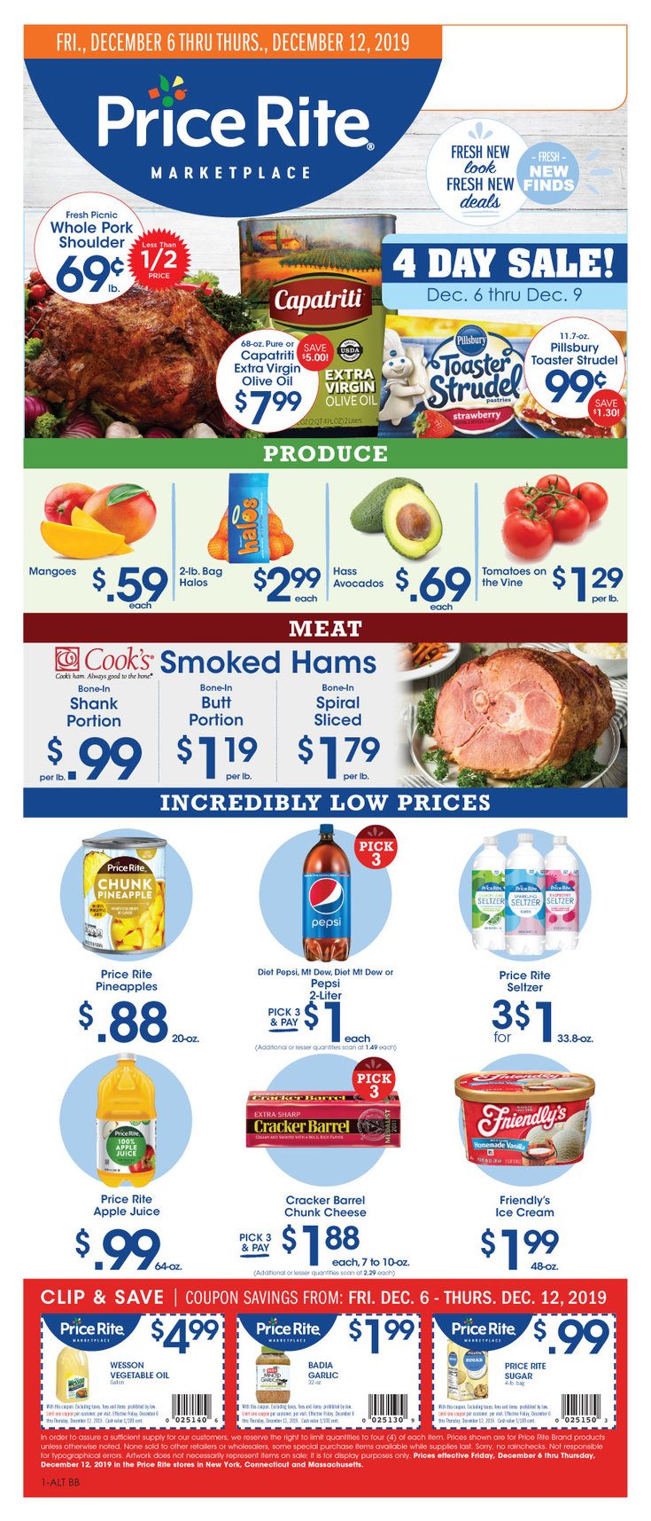 Price Rite Weekly Ad Dec 06 – Dec 12, 2019