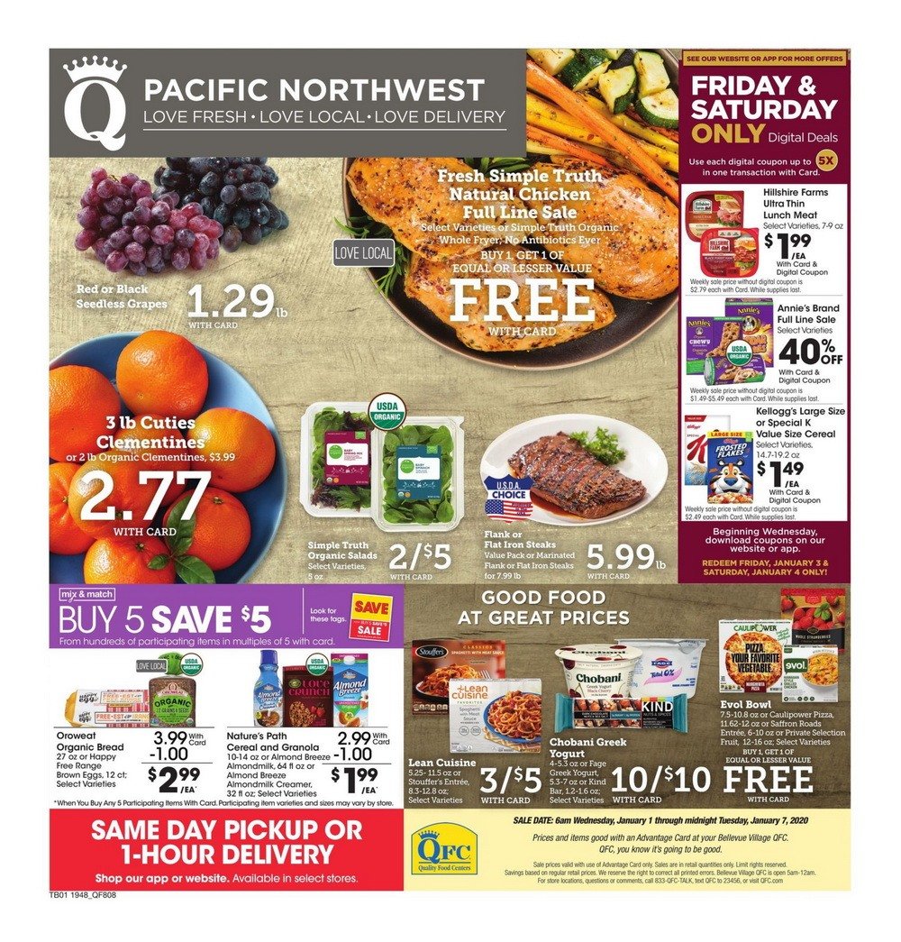 QFC Weekly Ad Jan 01 – Jan 07, 2020