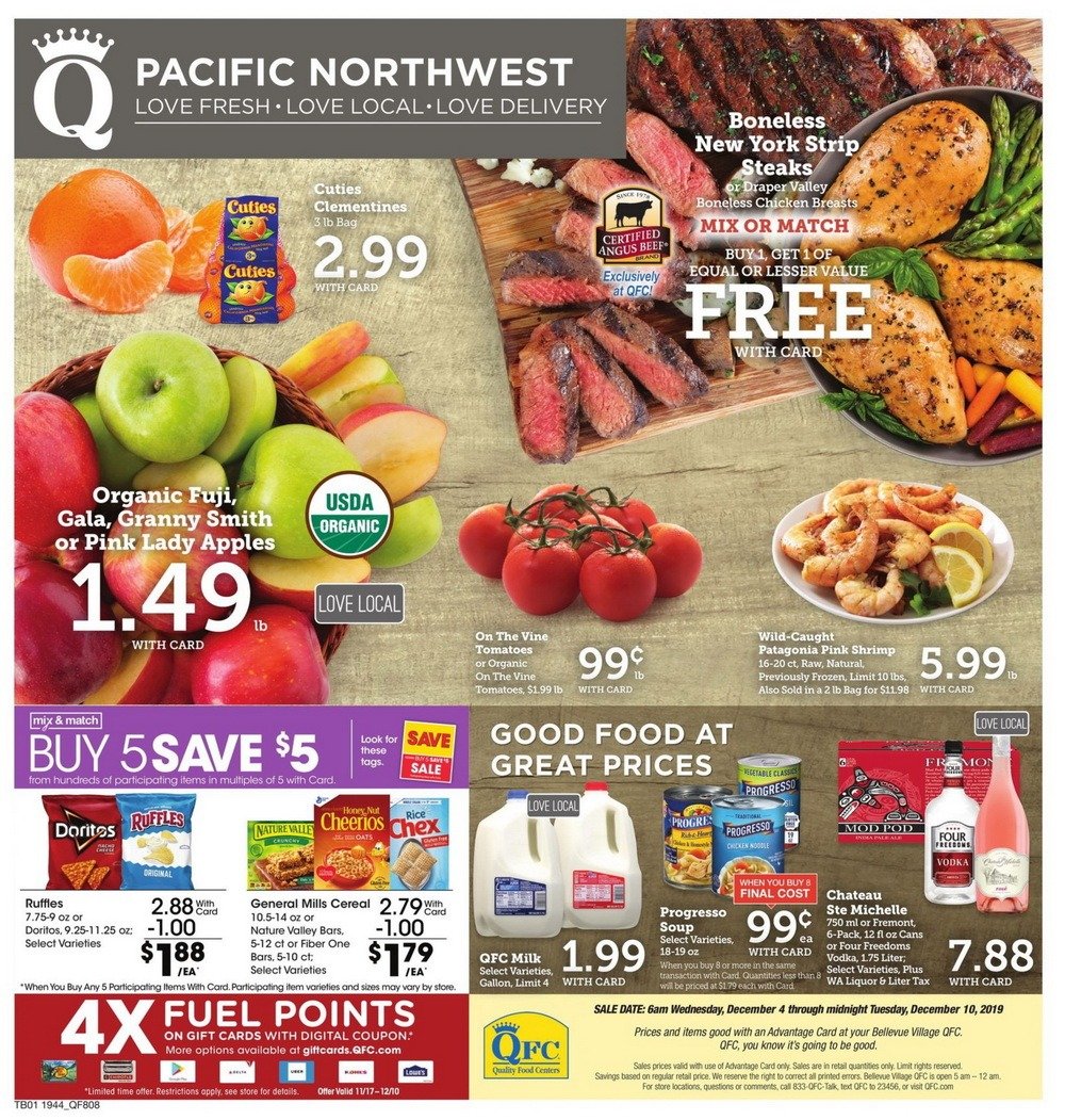 QFC Weekly Ad Dec 04 – Dec 10, 2019