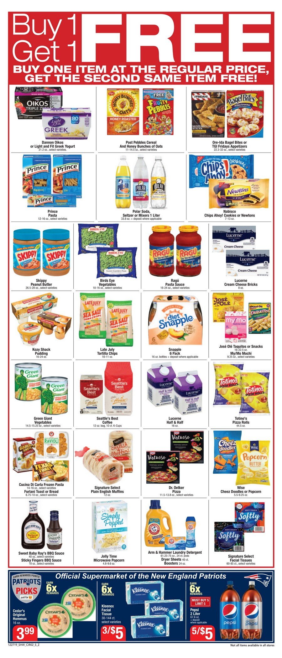 Shaw's Weekly Ad Dec 27 – Jan 02, 2020