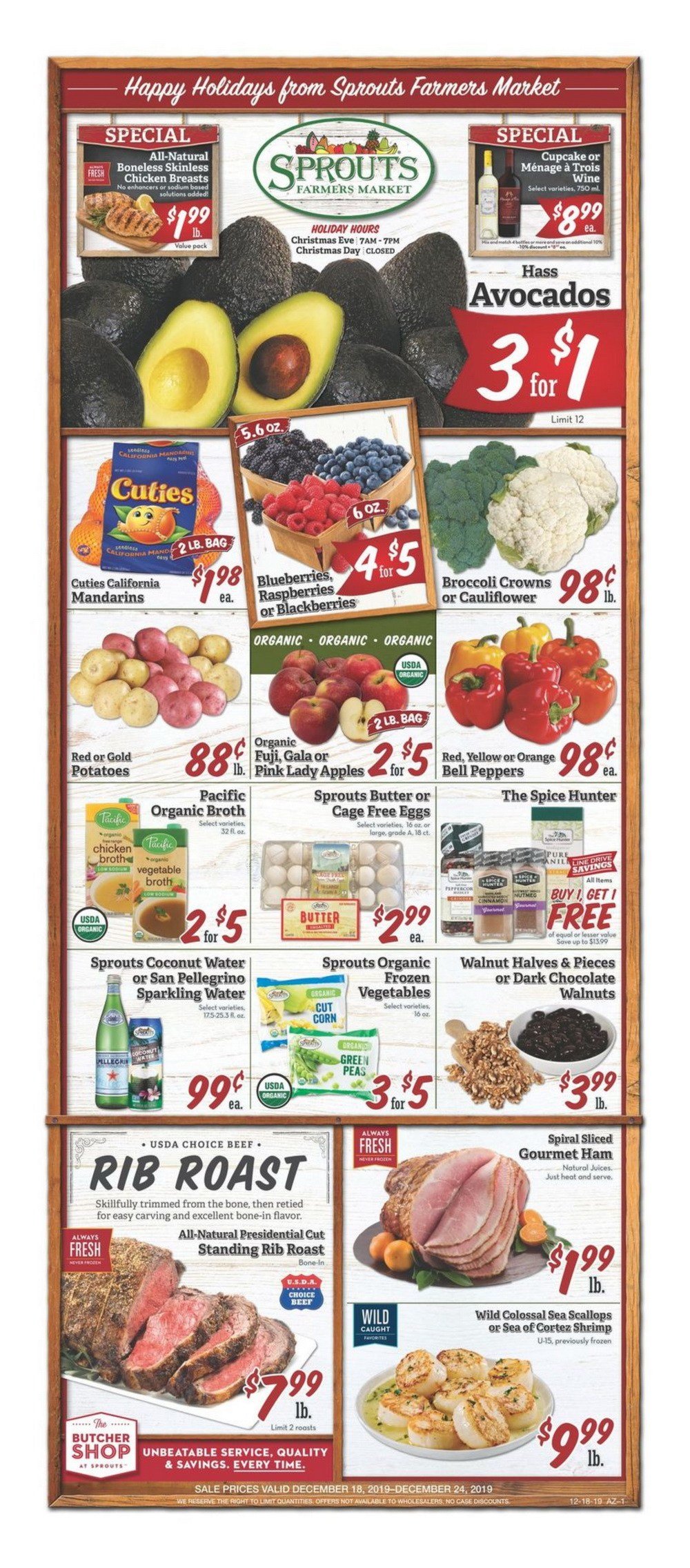 Sprouts Weekly Ad Dec 18 – Dec 24, 2019