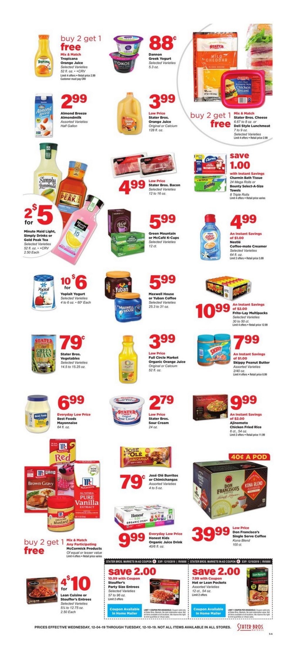 Stater Bros Weekly Ad Dec 04 Dec 10 2019