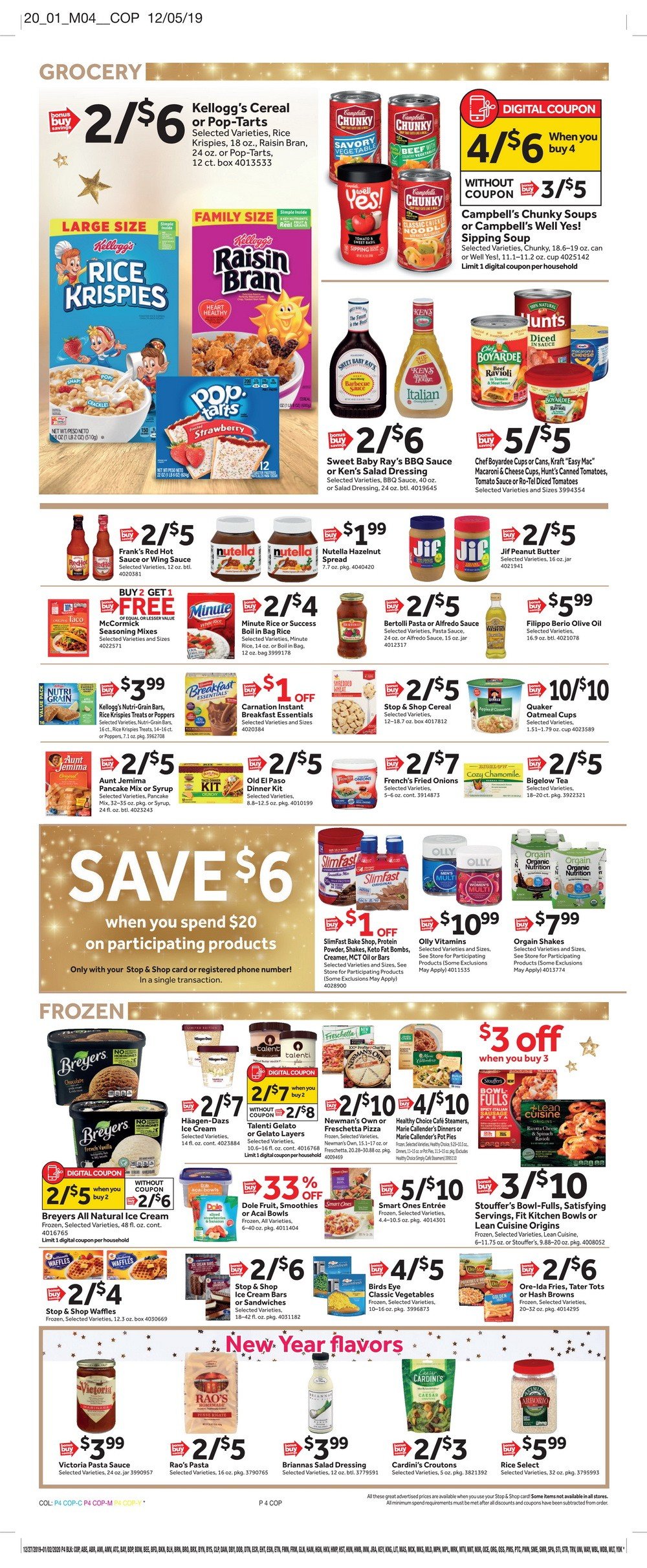 Stop & Shop Weekly Circular Dec 27 – Jan 02, 2020