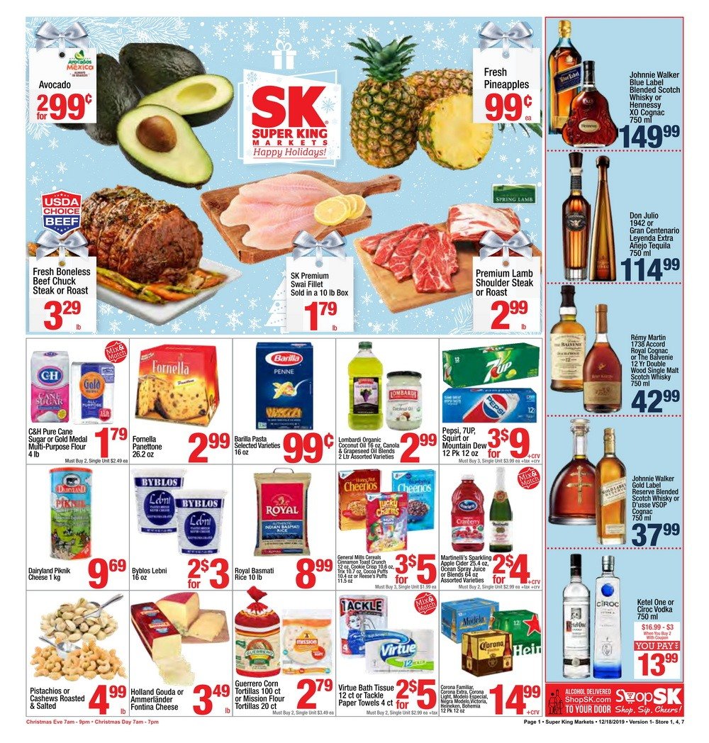 Super King Weekly Ad Dec 18 – Dec 25, 2019
