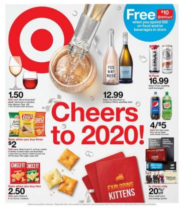 Target Weekly Ad Dec 29 – Jan 04, 2020