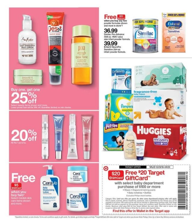 Target Weekly Ad Dec 29 – Jan 04, 2020