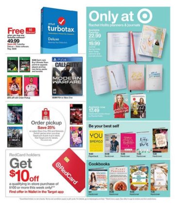 Target Weekly Ad Dec 29 – Jan 04, 2020