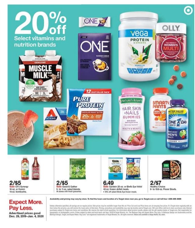 Target Weekly Ad Dec 29 – Jan 04, 2020