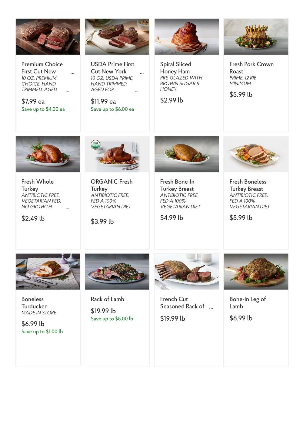 The Fresh Market Weekly Specials Dec 11 – Dec 17, 2019