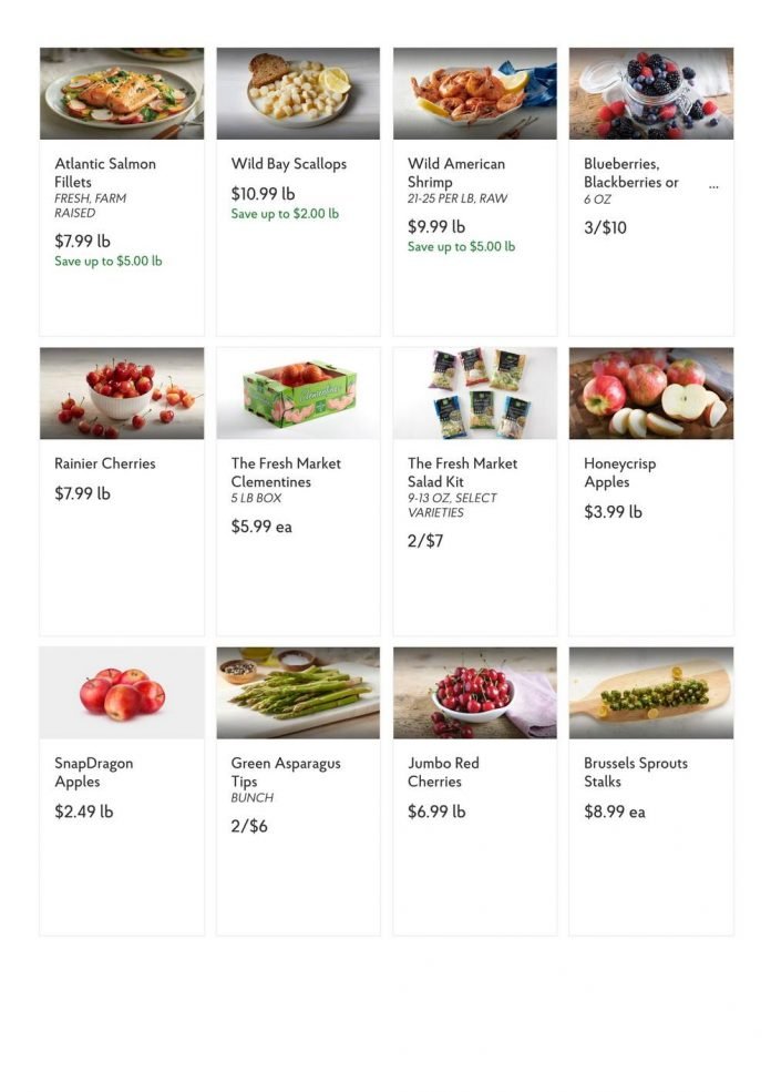 The Fresh Market Weekly Specials Dec 11 – Dec 17, 2019
