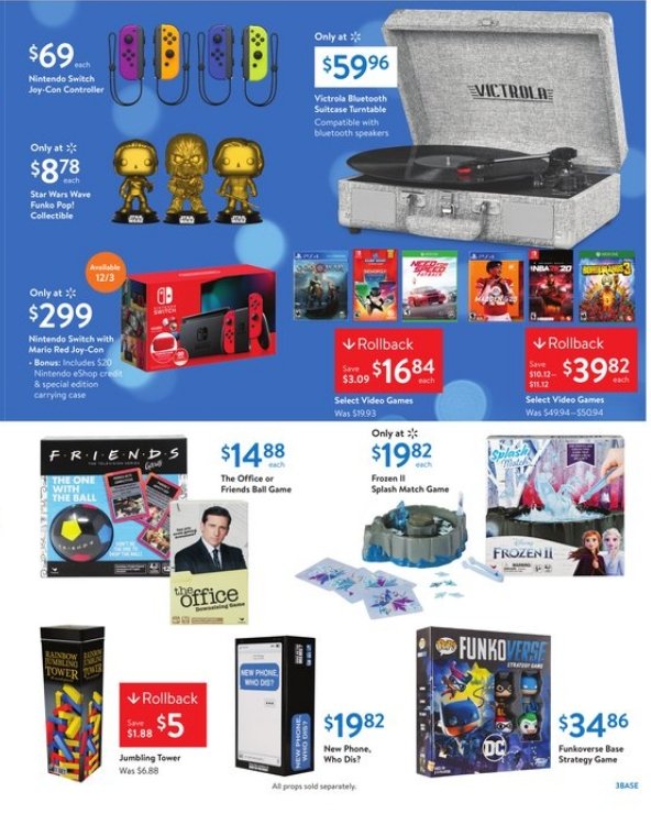 Walmart Weekly Ad Dec 01 – Dec 14, 2019 Holiday Rollback