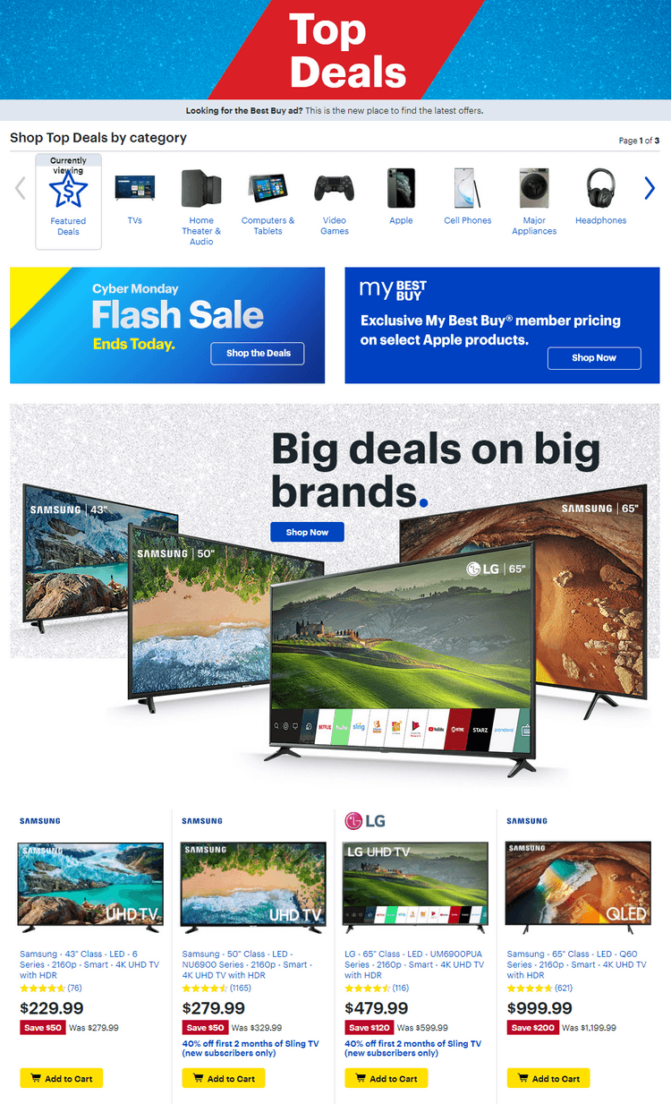 Best Buy Weekly Ad Dec 03 – Dec 09, 2019